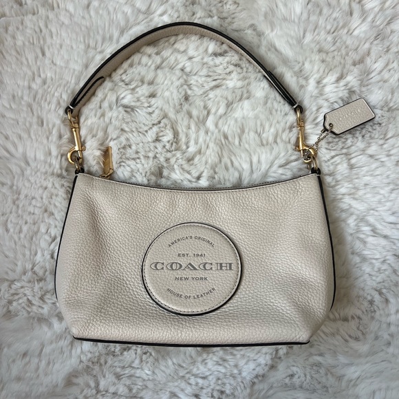 Coach | Bags | Coach Cream Shoulder Bag | Poshmark